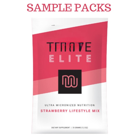 Other | Elite Strawberry Lifestyle Shake 4 Count Single Serving Packets ...